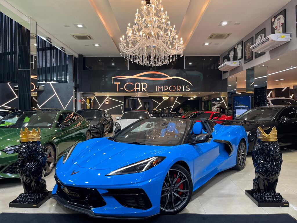 CHEVROLET CORVETTE 3LT CONVERSÍVEL 2023 AZUL - TCar